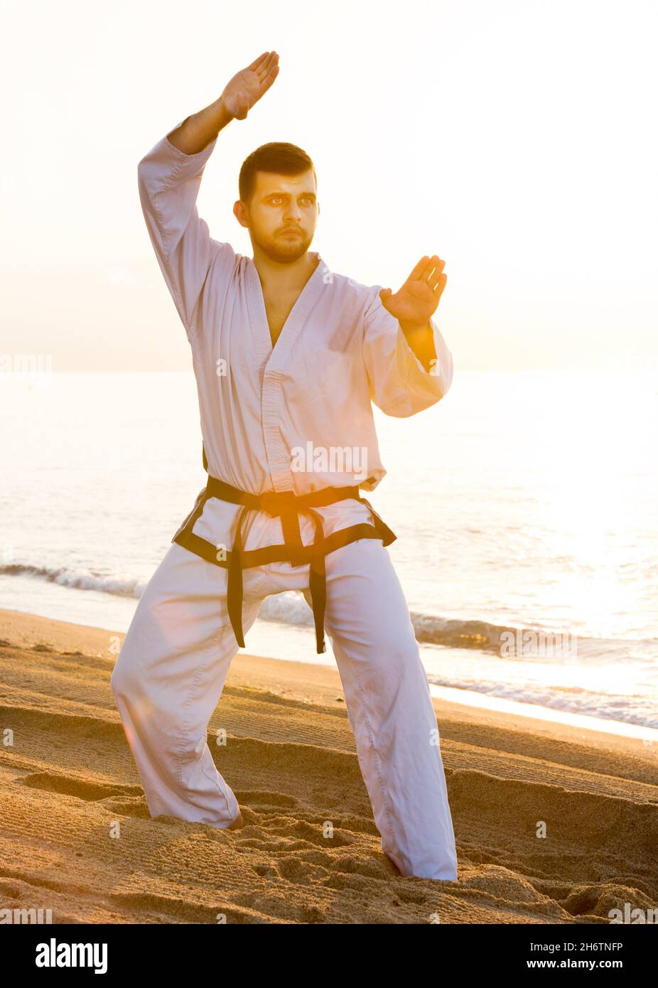Karate beach hi-res stock photography and images - Alamy