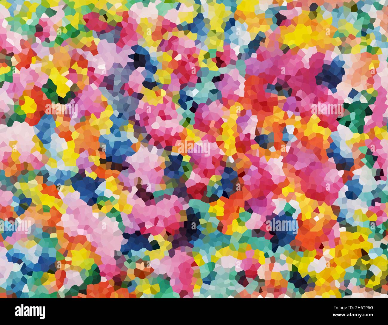 Multicolored background of rainbow spots. Vector illustration Stock ...