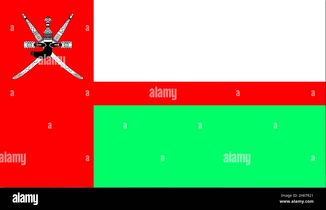 Oman flagge hi-res stock photography and images - Alamy