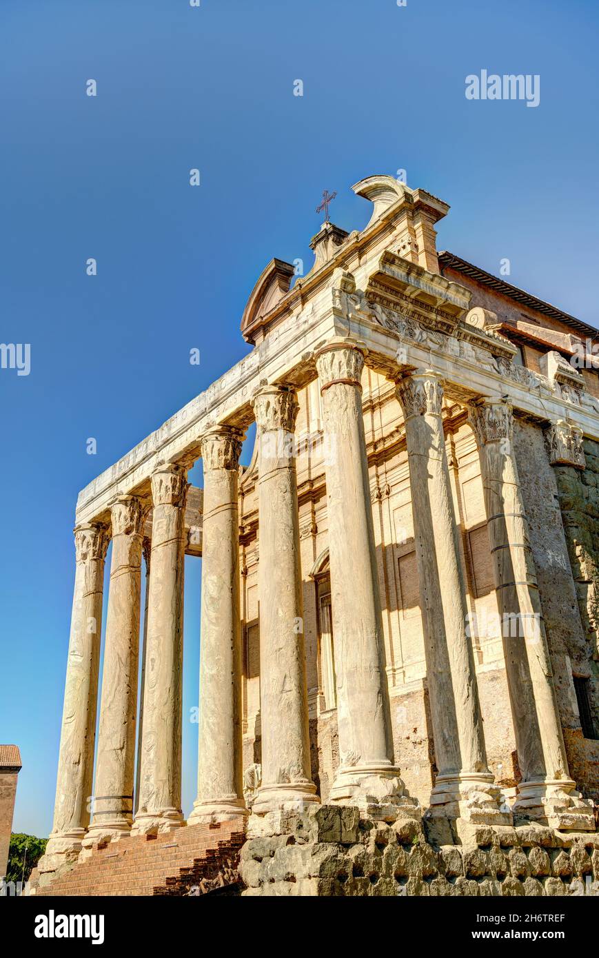 Roman Forum, Italy, HDR Image Stock Photo - Alamy