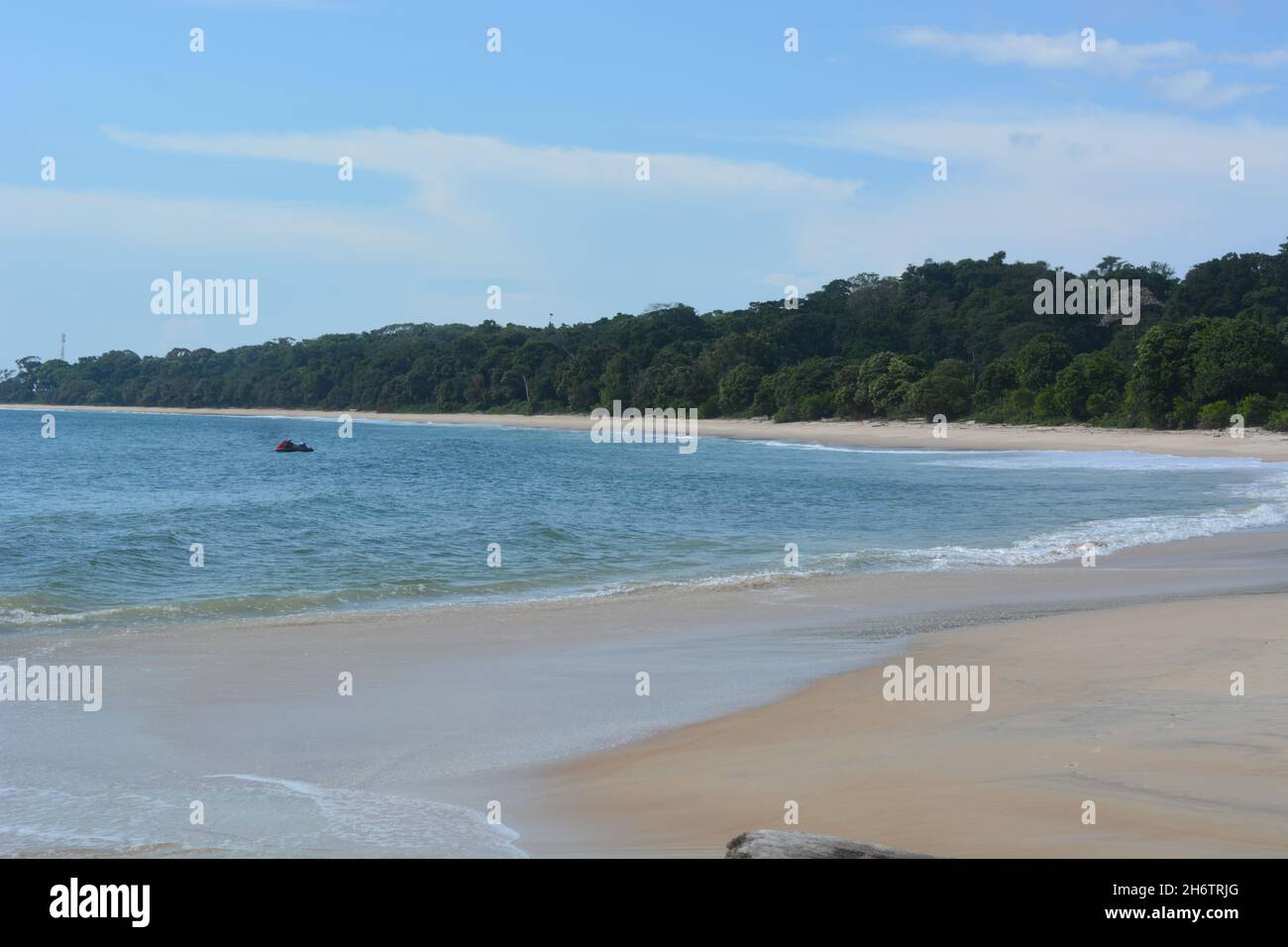 Beach, Gabon, Atlantic coast, Central Africa Stock Photo - Alamy