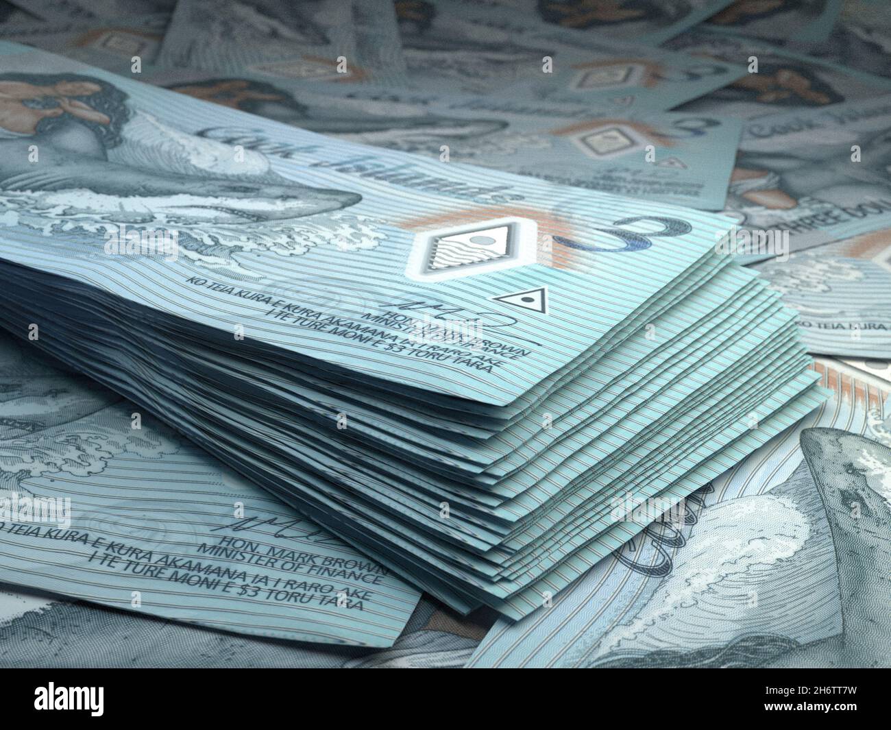 Money of Cook Islands. Cook Islands dollar dollar bills. CookIslands ...