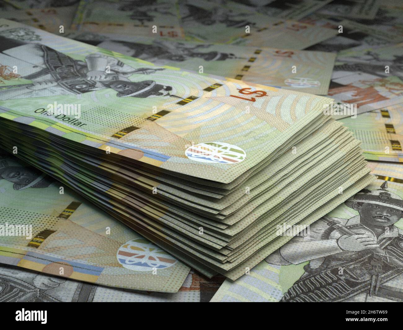 Money of Bahamas. Bahamas dollar bills. BSD banknotes. 20 dollars ...
