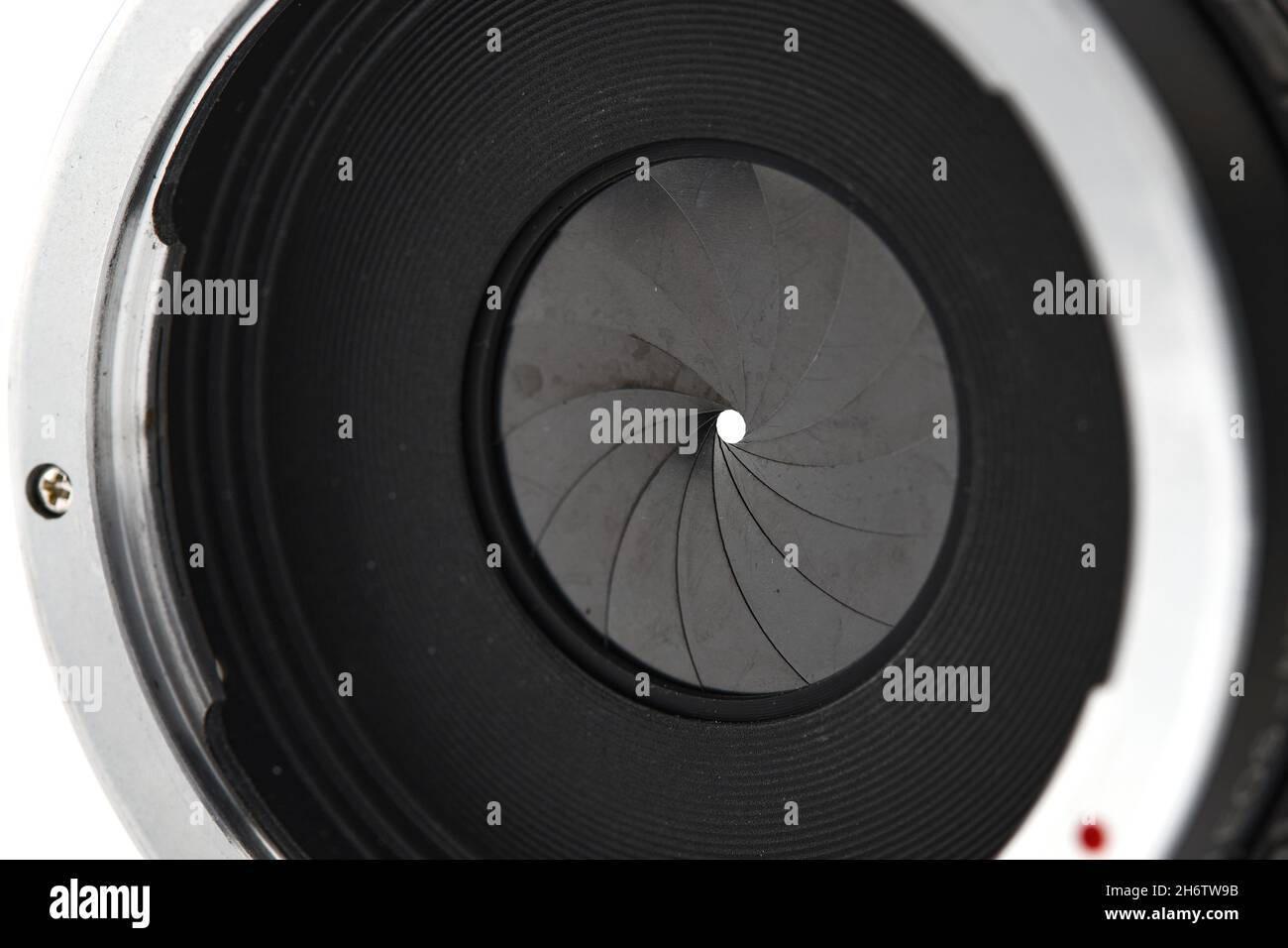 Additional aperture for a photo lens. Photography of Circular Aperture ...