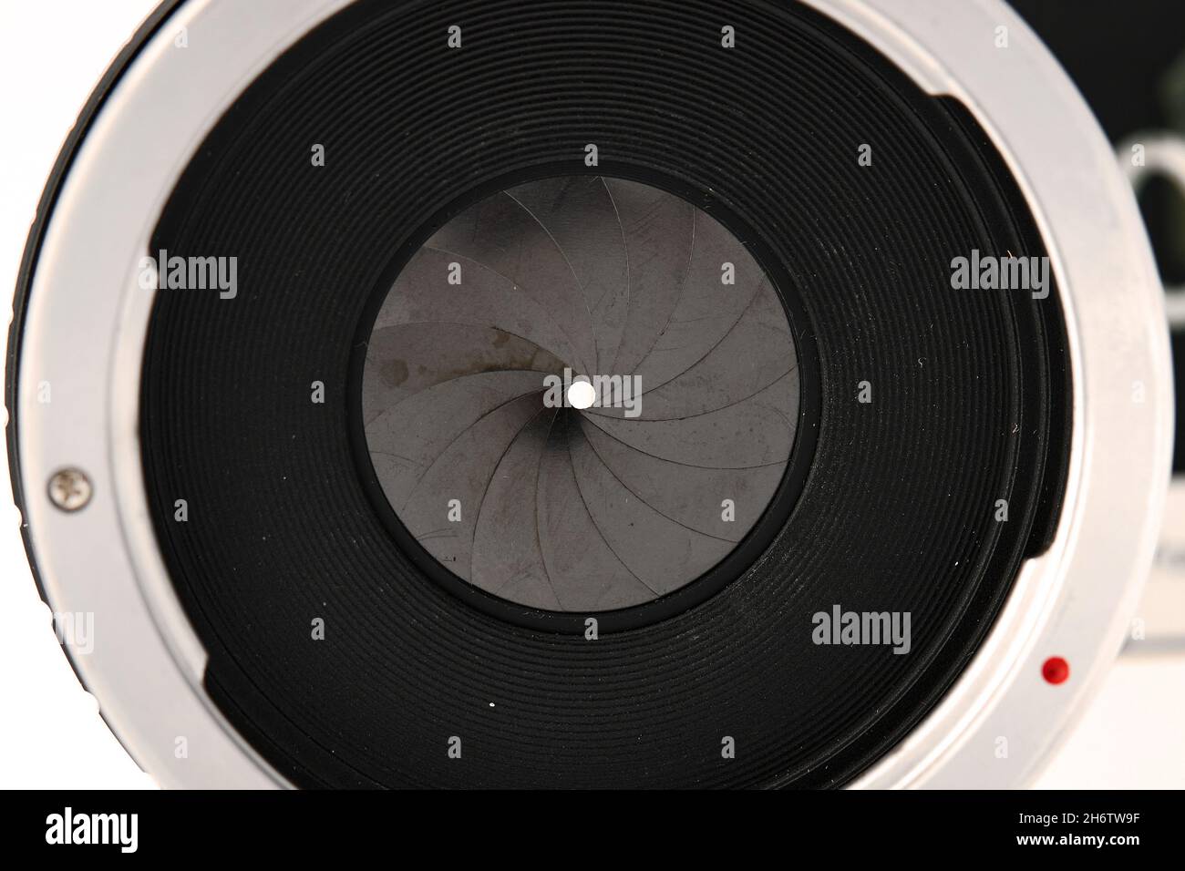 Additional aperture for a photo lens. Photography of Circular Aperture ...