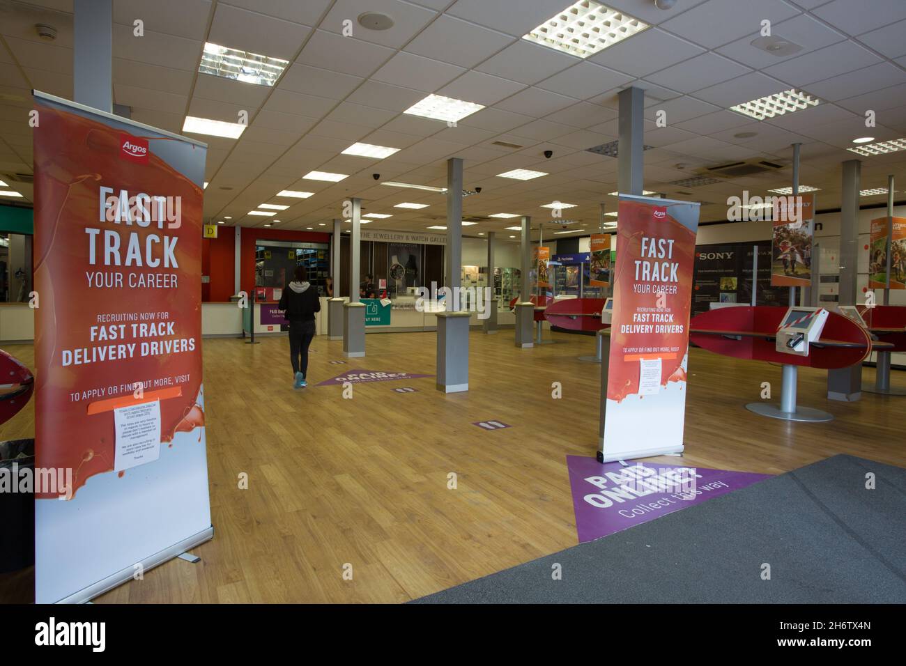 Interior of an Argos store Stock Photo - Alamy