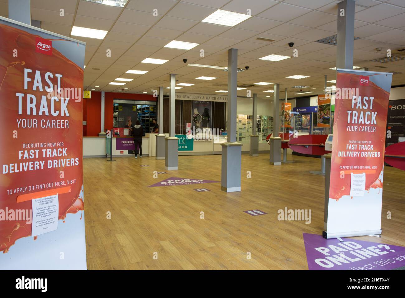 Interior of an Argos store Stock Photo - Alamy