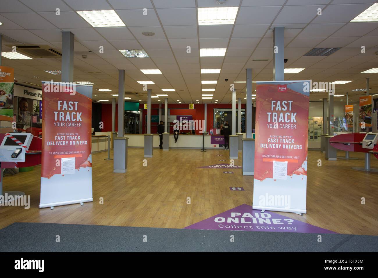 Interior of an Argos store Stock Photo - Alamy