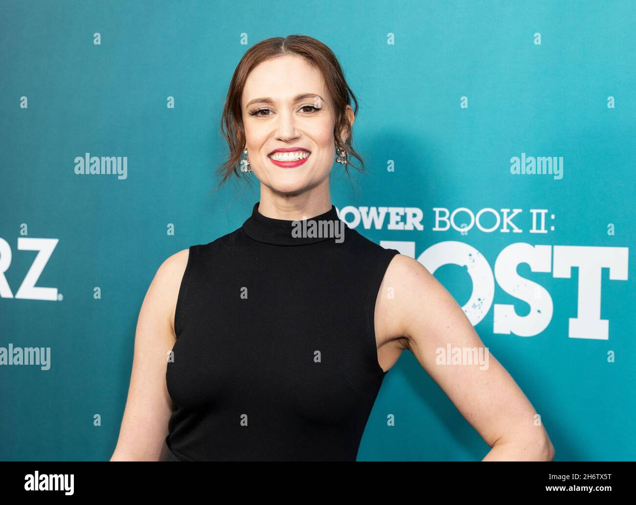 New York, NY - November 17, 2021: Paton Ashbrook attends premiere of ...