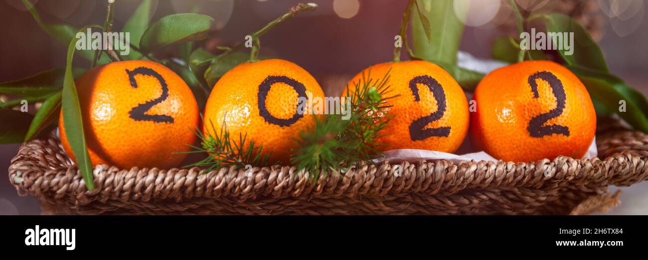 New Year 2022 is Coming Concep Stock Photo - Alamy