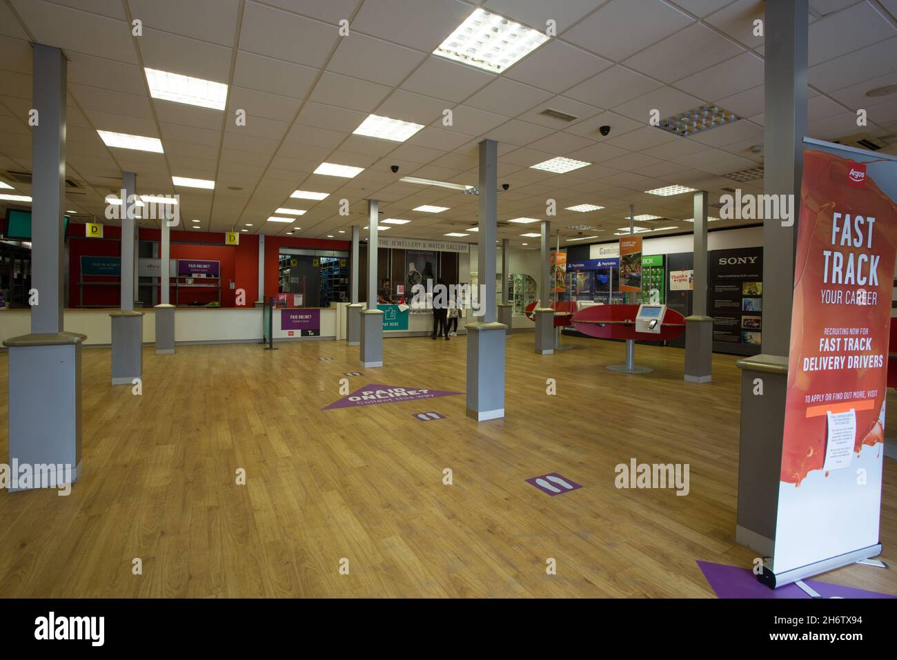 Interior of an Argos store Stock Photo - Alamy