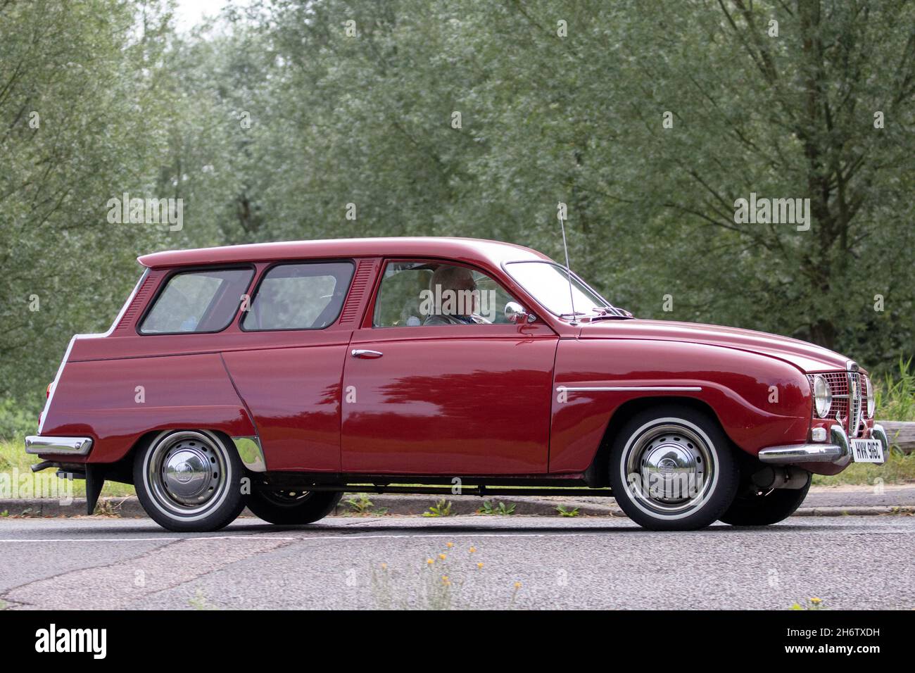 1965 Saab estate car Stock Photo - Alamy