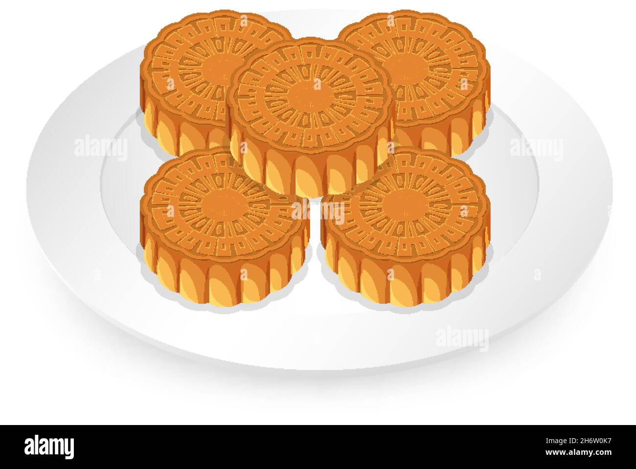 Mooncake clipart hi-res stock photography and images - Alamy
