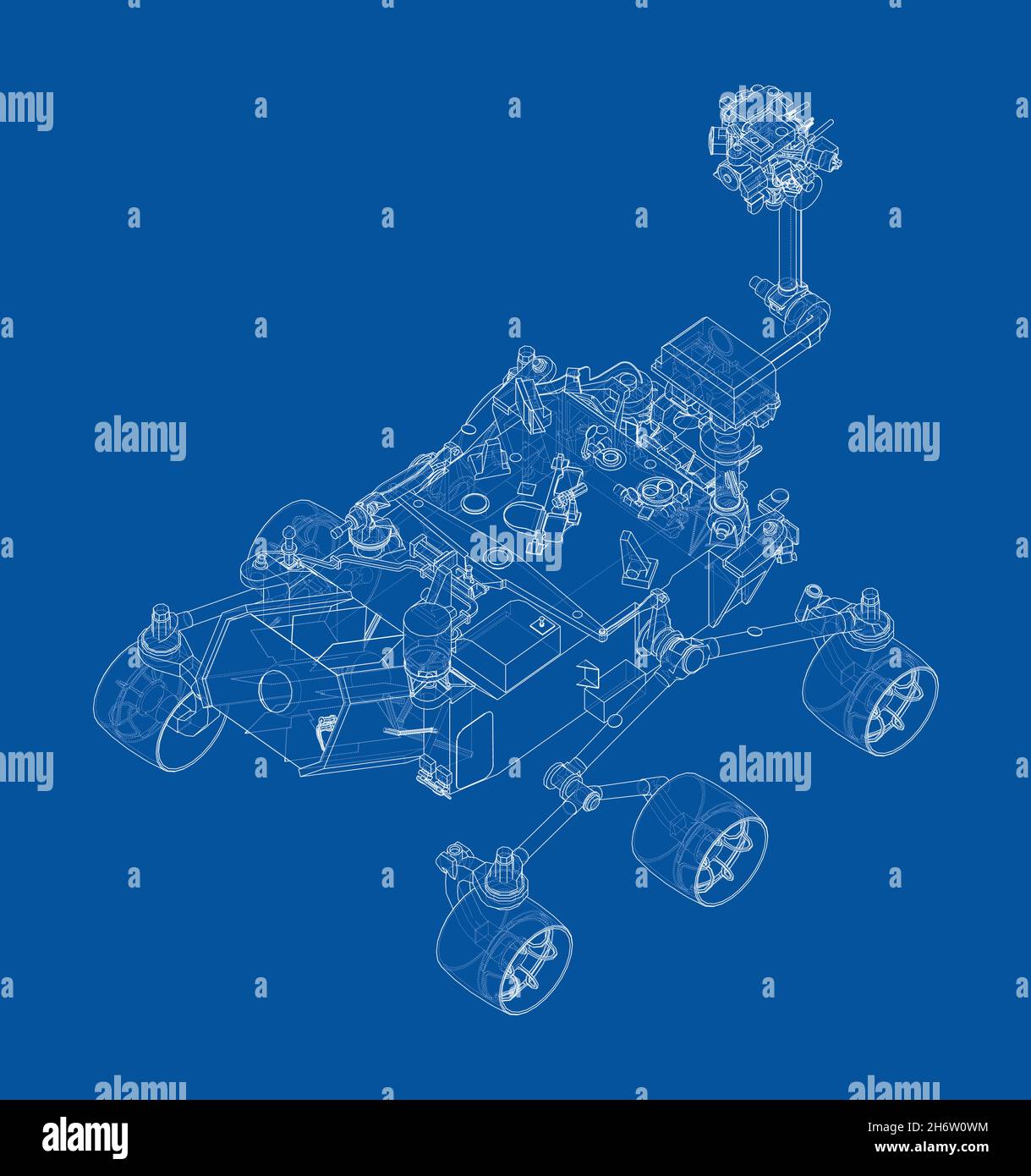 Mars exploration rover spirit Stock Vector Images - Alamy