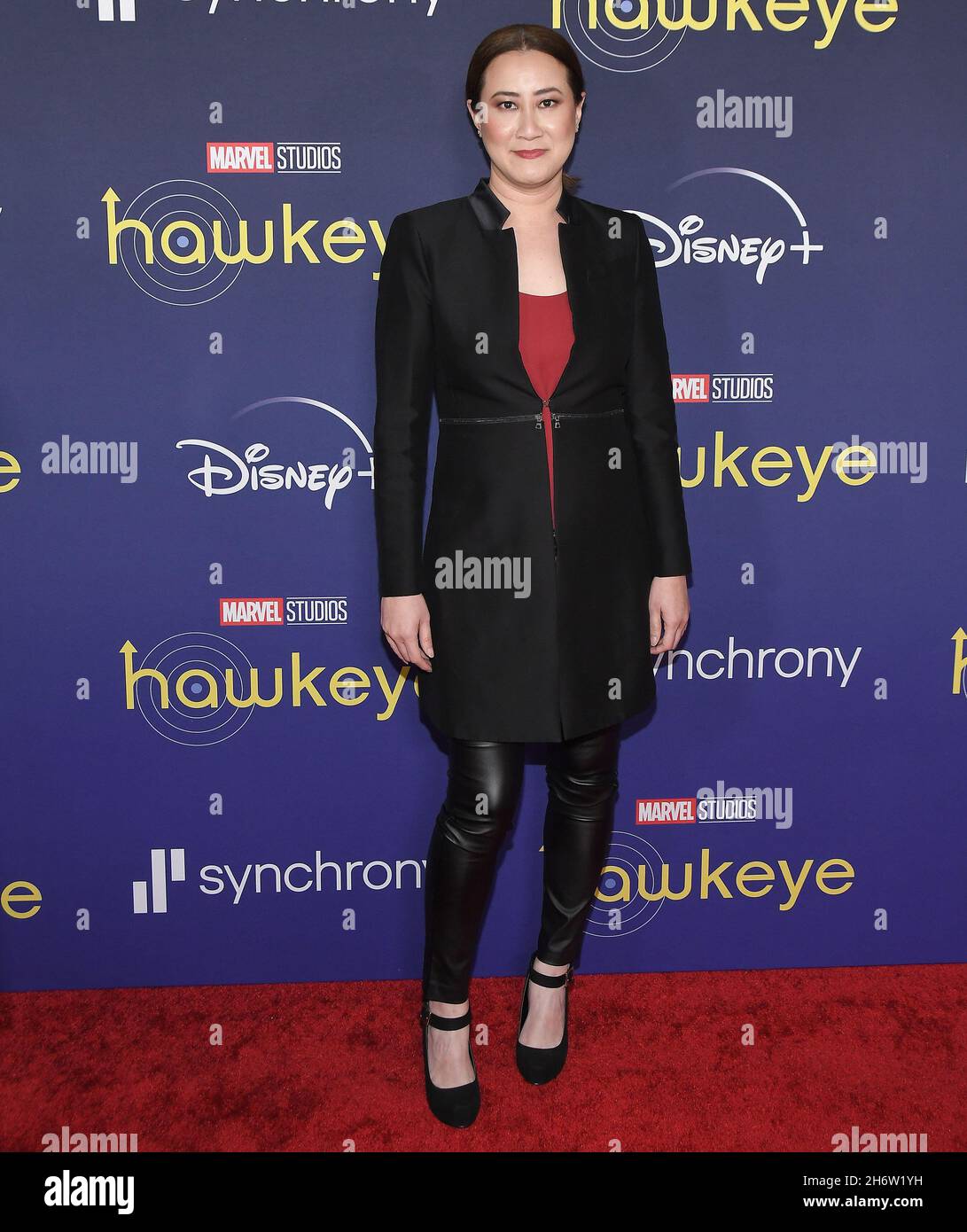 Los Angeles, USA. 17th Nov, 2021. Trinh Tran arrives at the Marvel ...