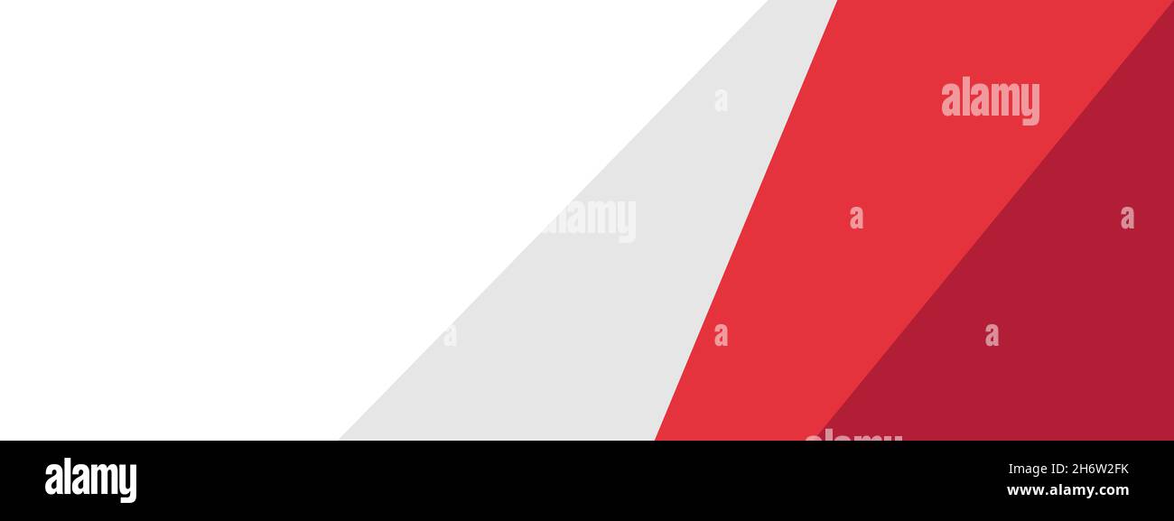 red and white background design. flat and minimalist background design ...