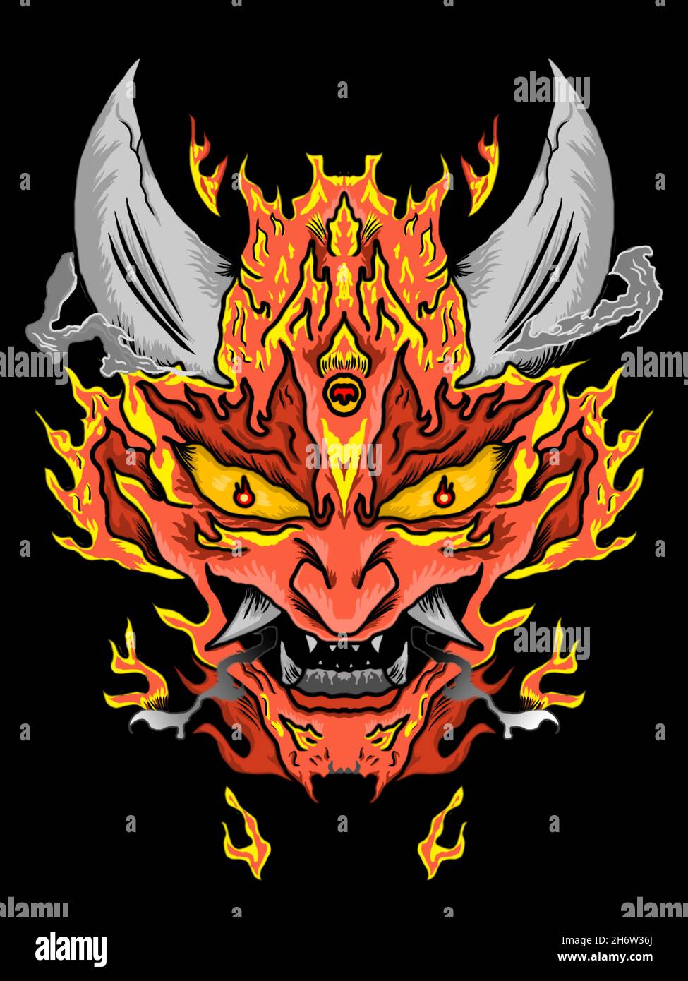 Japanese Fire Demon