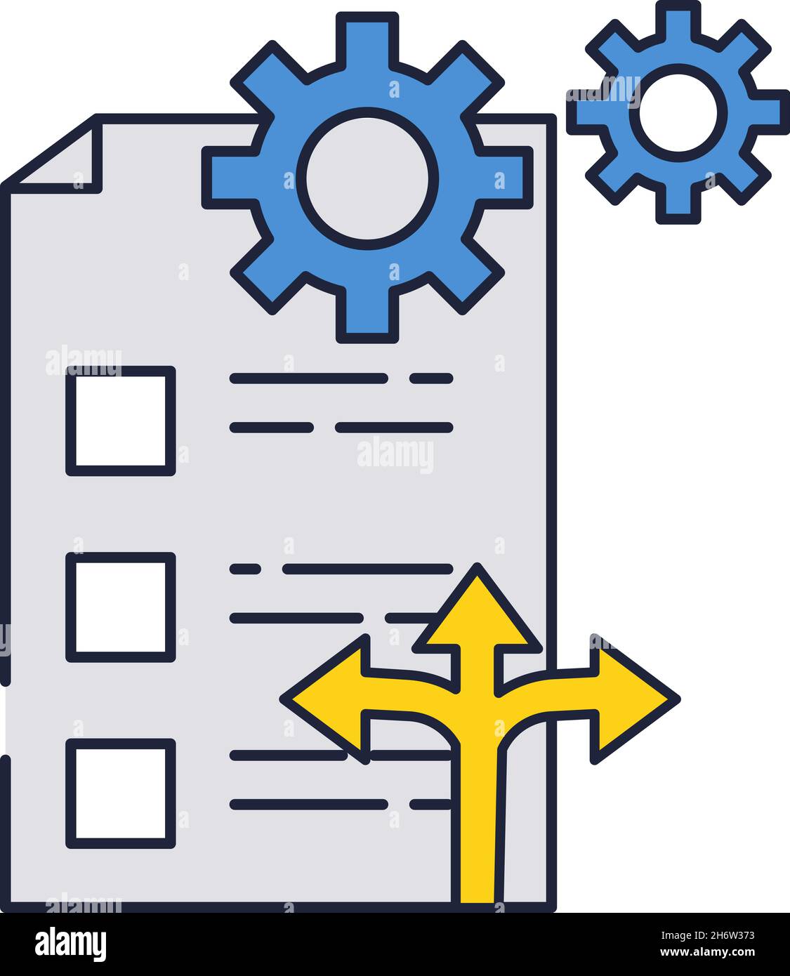 Data information managing vector digital doc icon Stock Vector Image ...