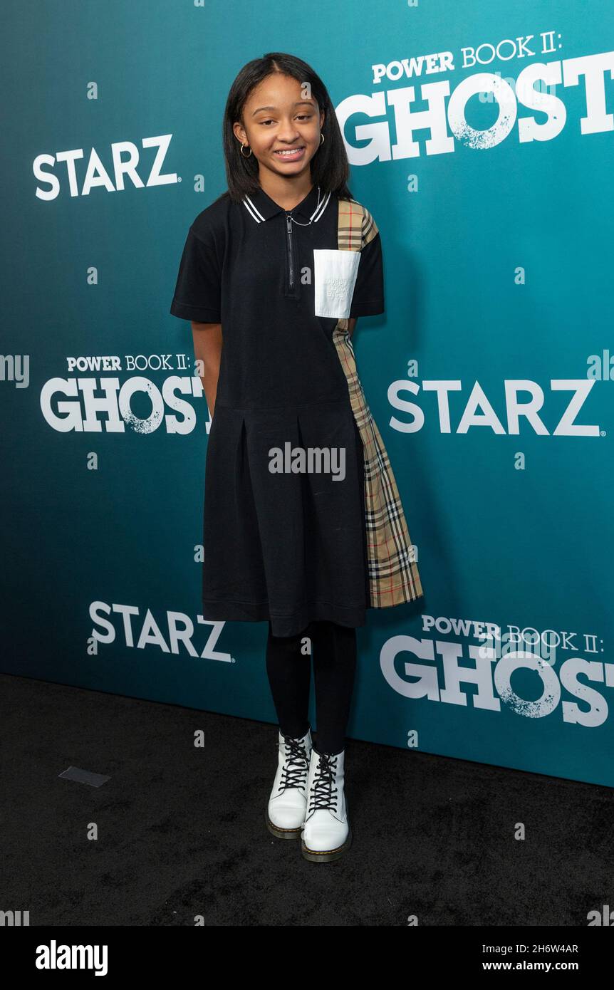 Paris Morgan attends premiere of Power Book II: Ghost season two by ...