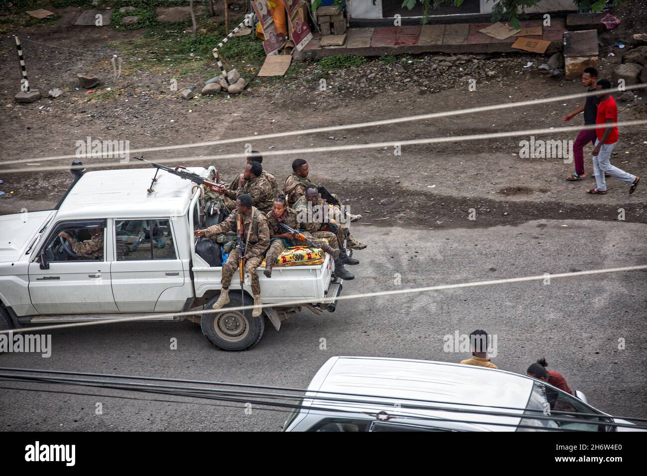 War in Tigray, Amhara, civil war, Ethiopia, Africa Stock Photo - Alamy