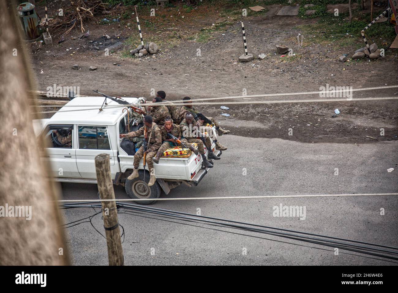 War in Tigray, Amhara, civil war, Ethiopia, Africa Stock Photo - Alamy