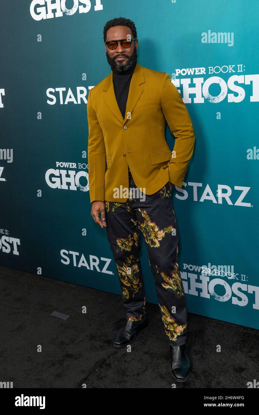 Justin Marcel McManus attends premiere of Power Book II: Ghost season ...