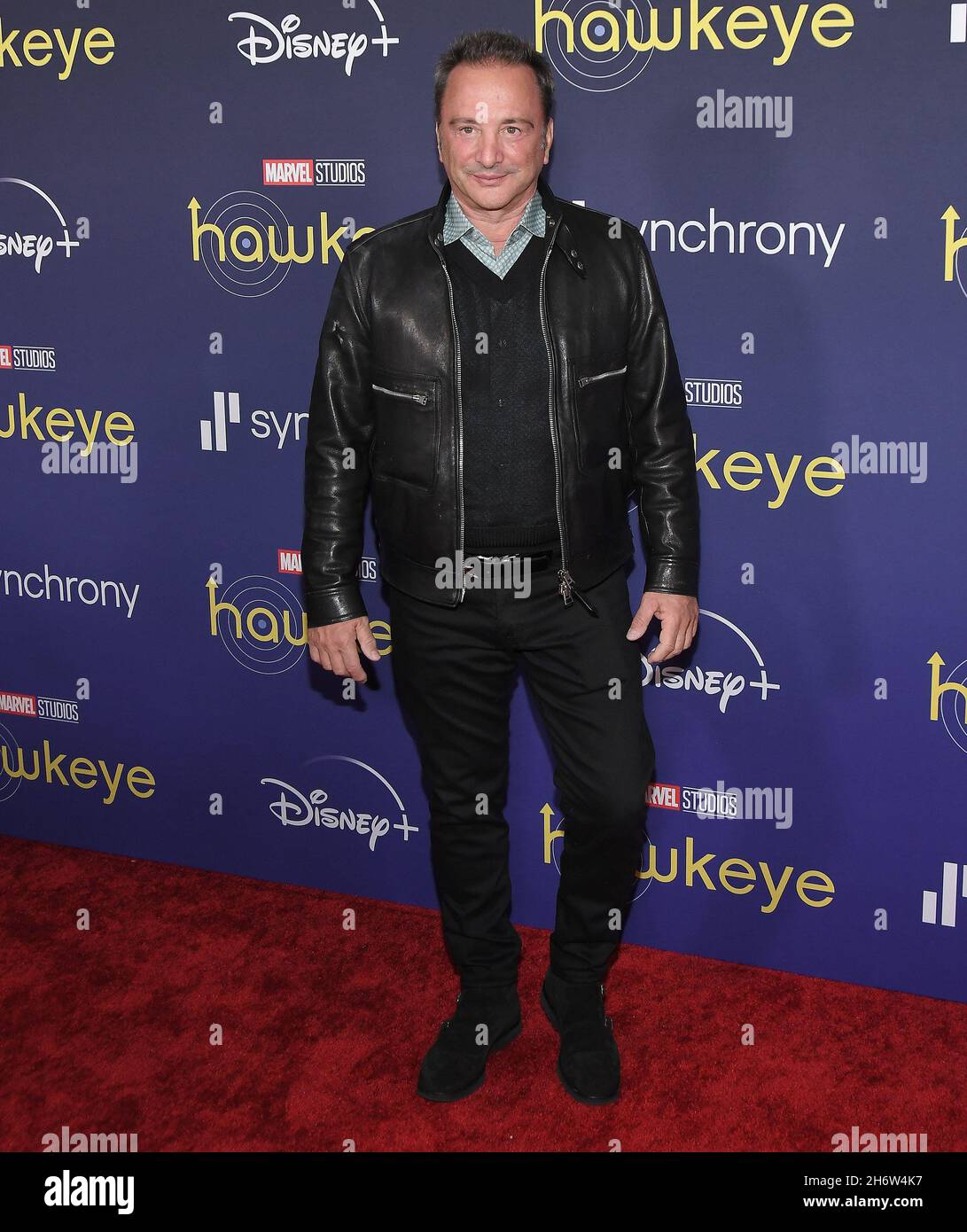 Louis D'Esposito arrives at the Marvel Studios' HAWKEYE Los Angeles ...
