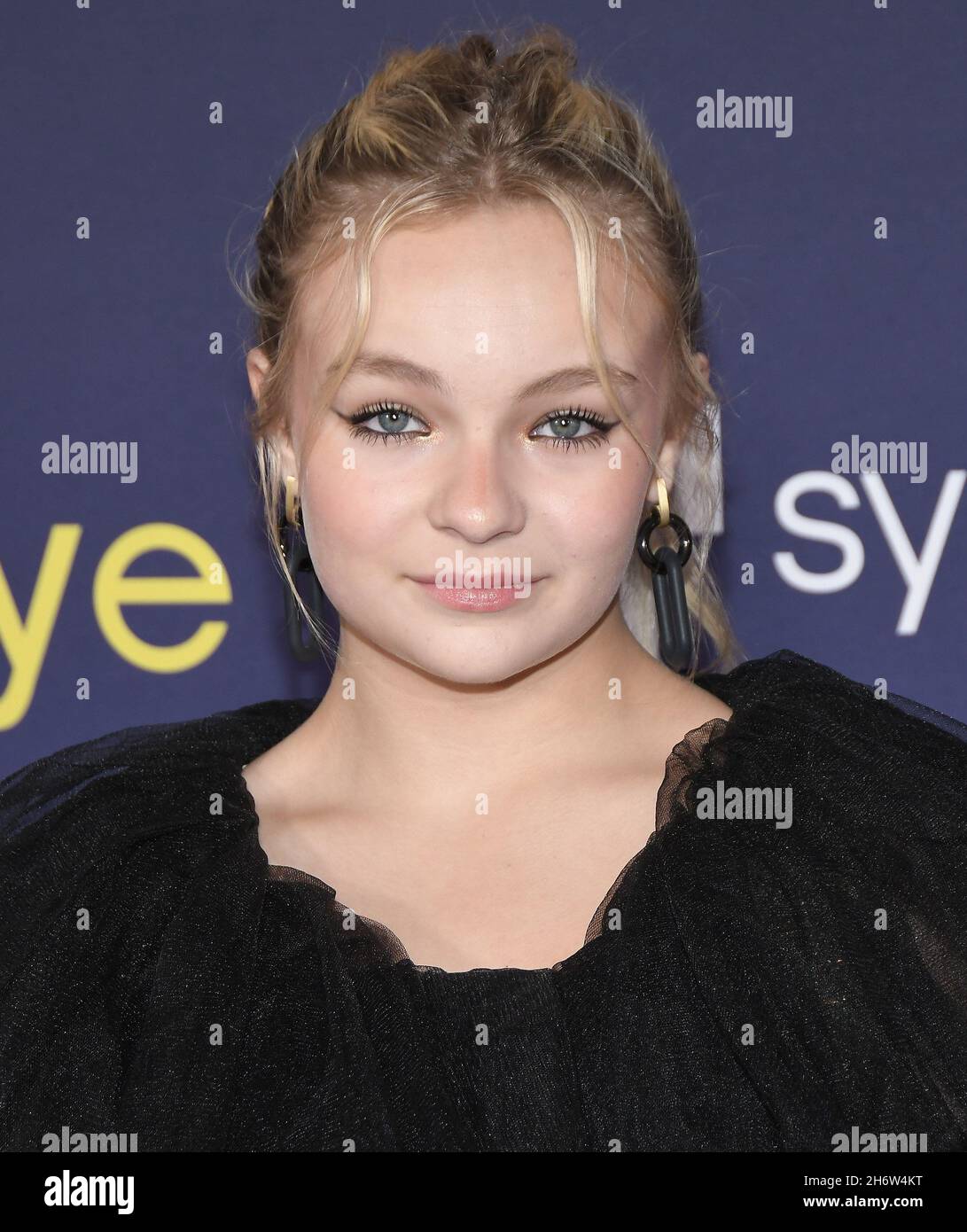 Pressley Hosbach arrives at the Marvel Studios' HAWKEYE Los Angeles ...