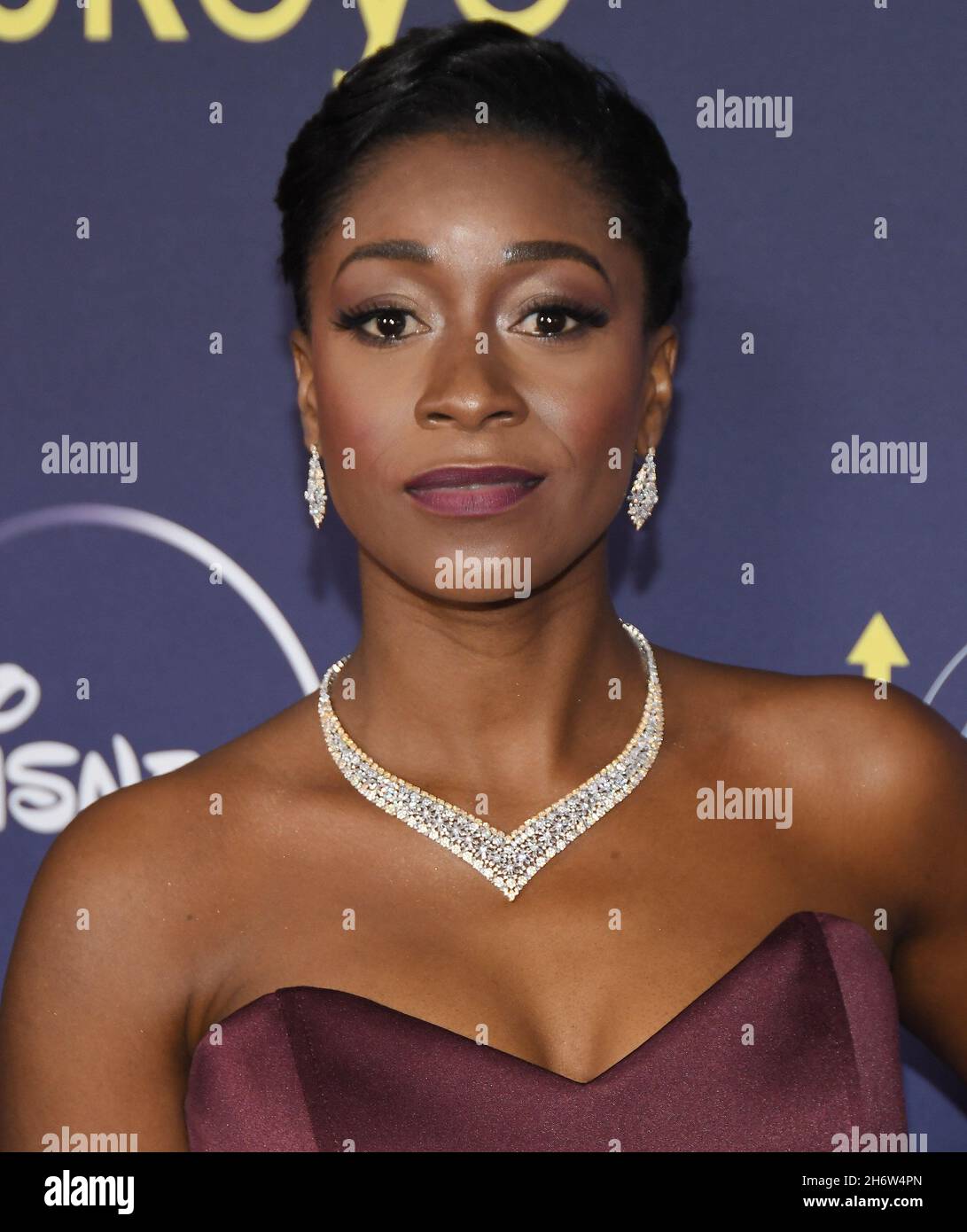 Adetinpo Thomas arrives at the Marvel Studios' HAWKEYE Los Angeles ...