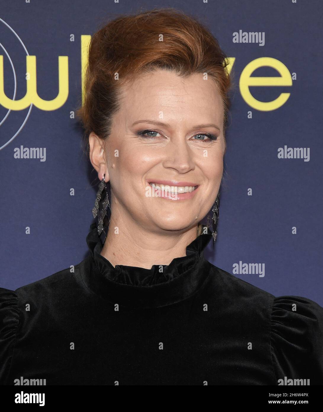 Amber Templemore-Finlayson arrives at the Marvel Studios' HAWKEYE Los ...