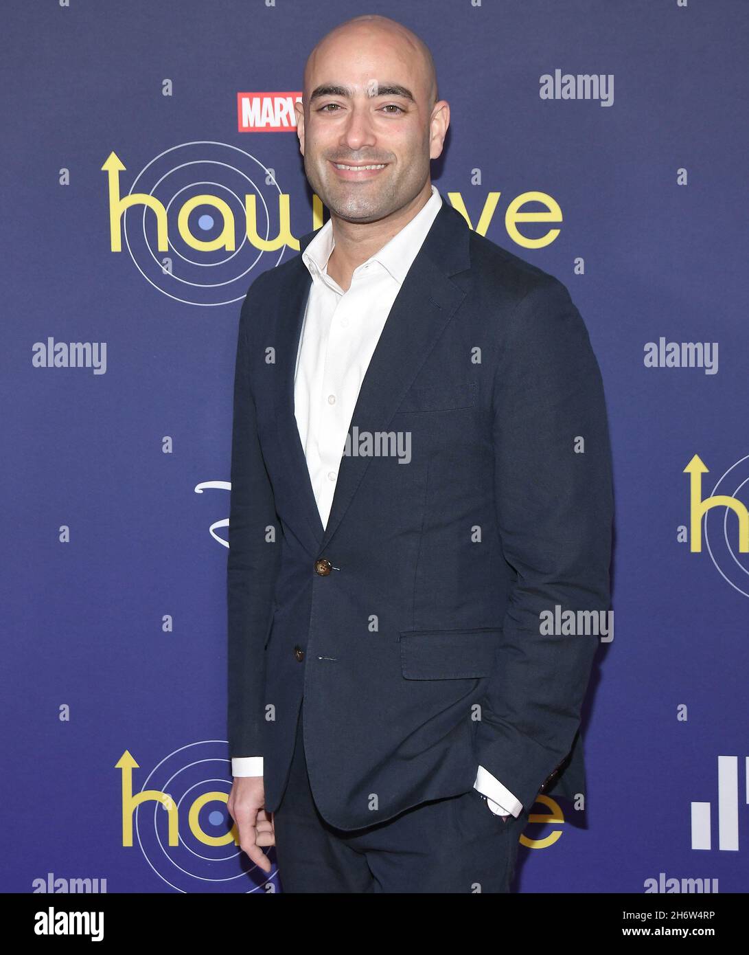 Los Angeles, USA. 17th Nov, 2021. Jonathan Igla arrives at the Marvel ...