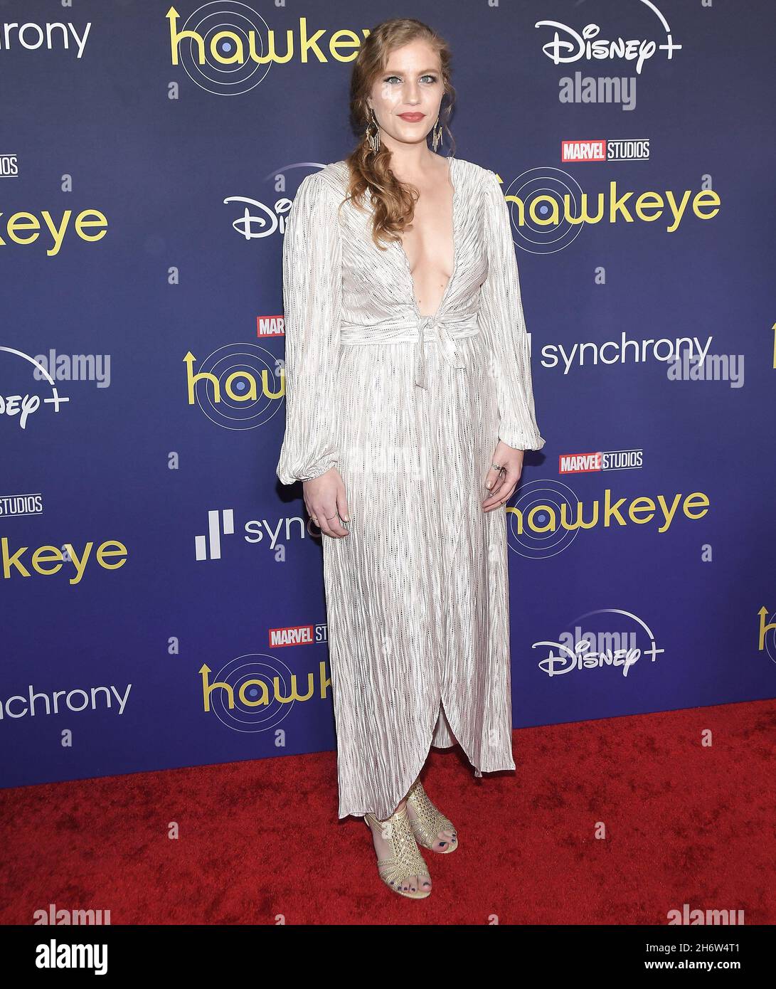 Los Angeles, USA. 17th Nov, 2021. Adelle Drahos arrives at the Marvel ...