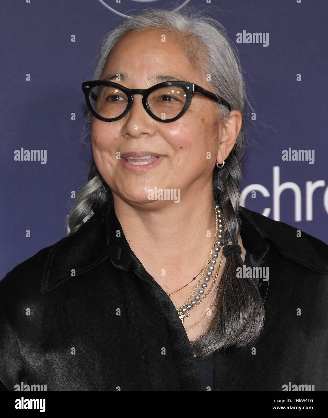 Maya Simoguchi arrives at the Marvel Studios' HAWKEYE Los Angeles ...