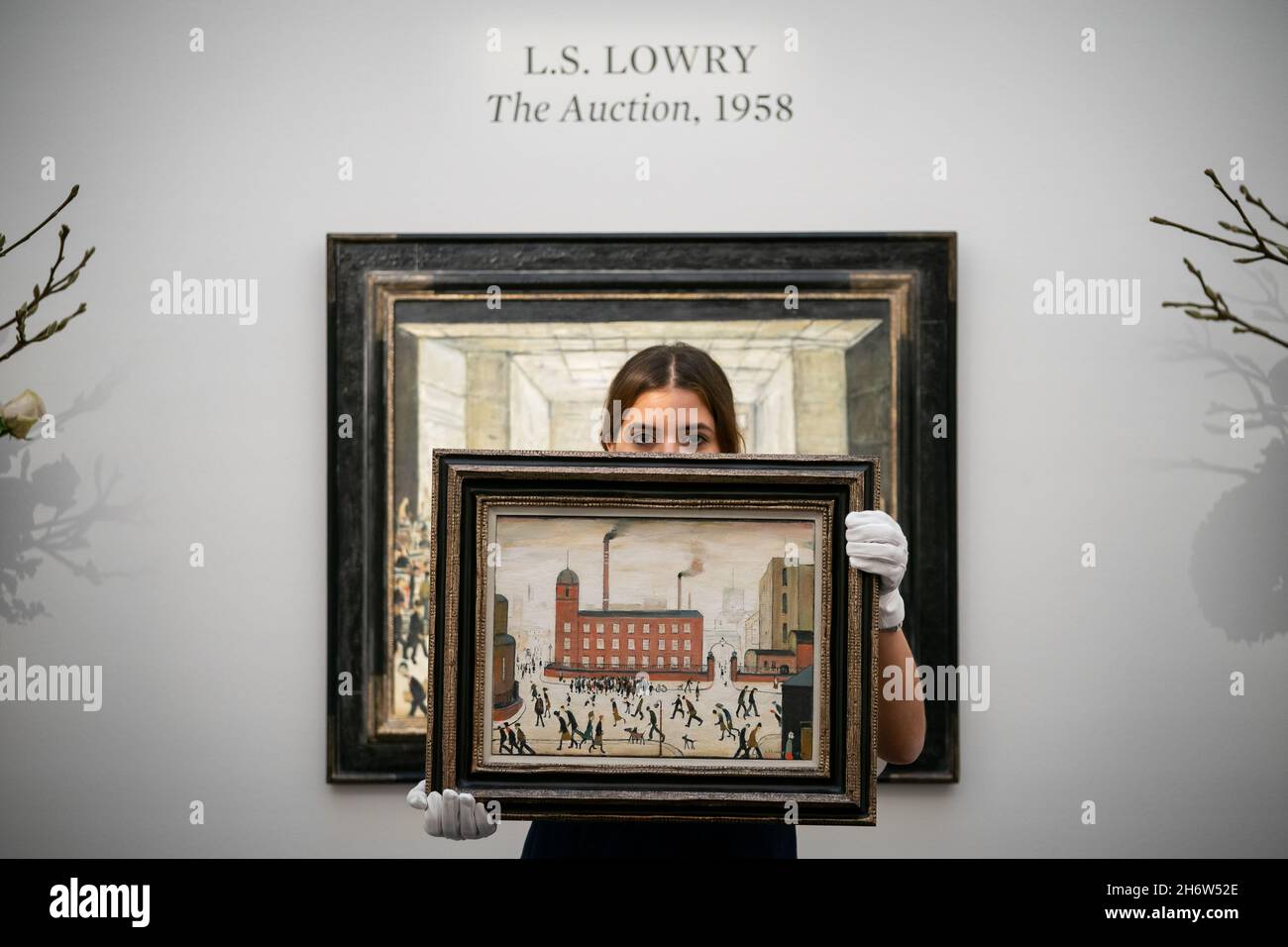 Mill scene lowry hi-res stock photography and images - Alamy