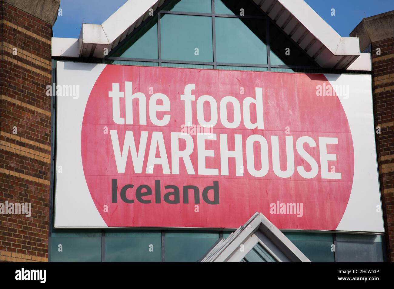 The Food Warehouse signage Stock Photo - Alamy