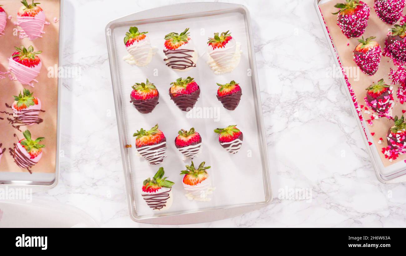 Flat lay step step variety hi-res stock photography and images - Alamy