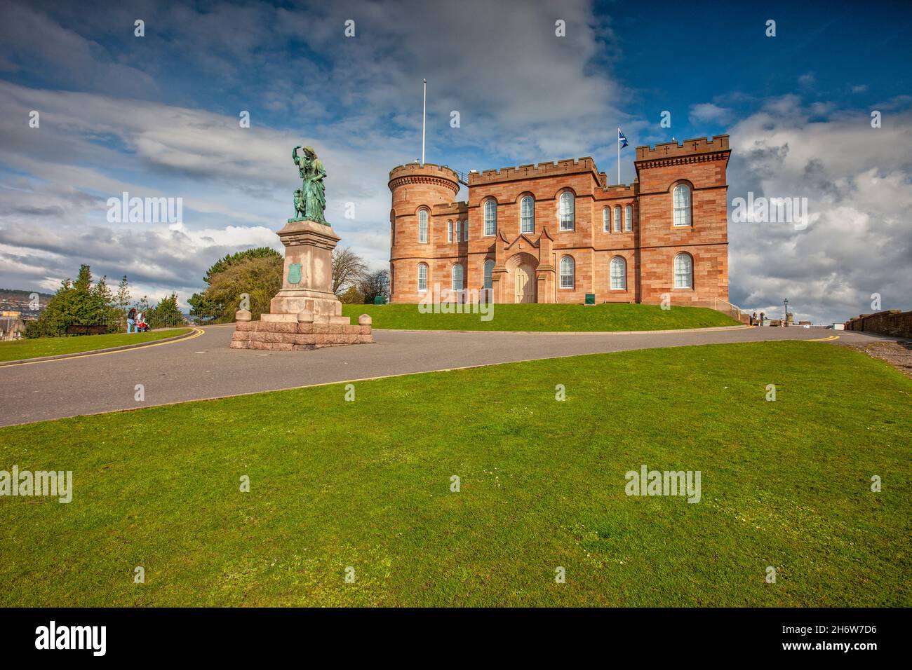 Inverness Castle, Inverness, Highland Region Stock Photo - Alamy