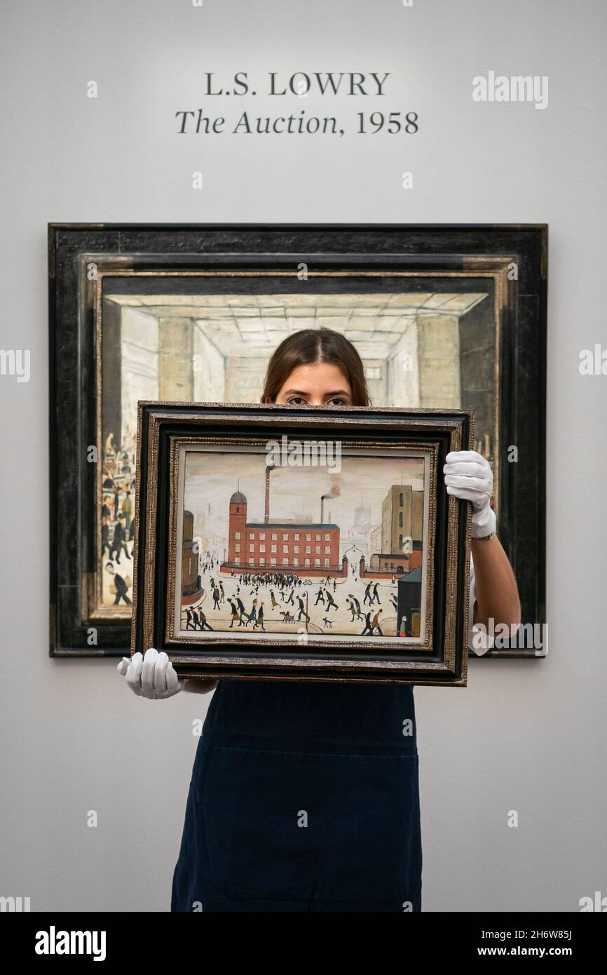 Mill scene lowry hi-res stock photography and images - Alamy