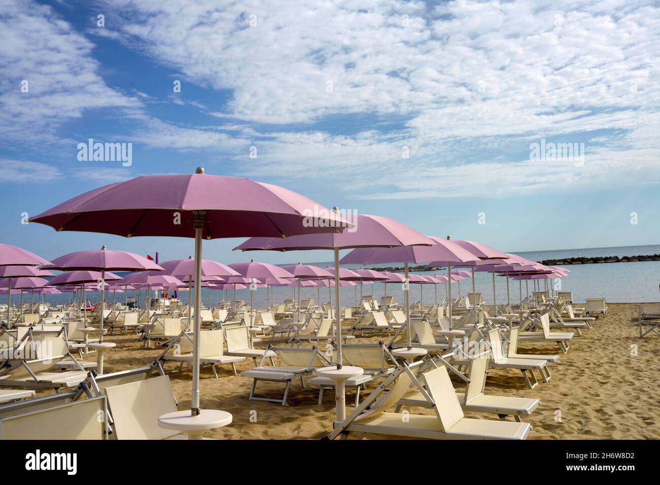 Marche pesaro beach hi-res stock photography and images - Alamy