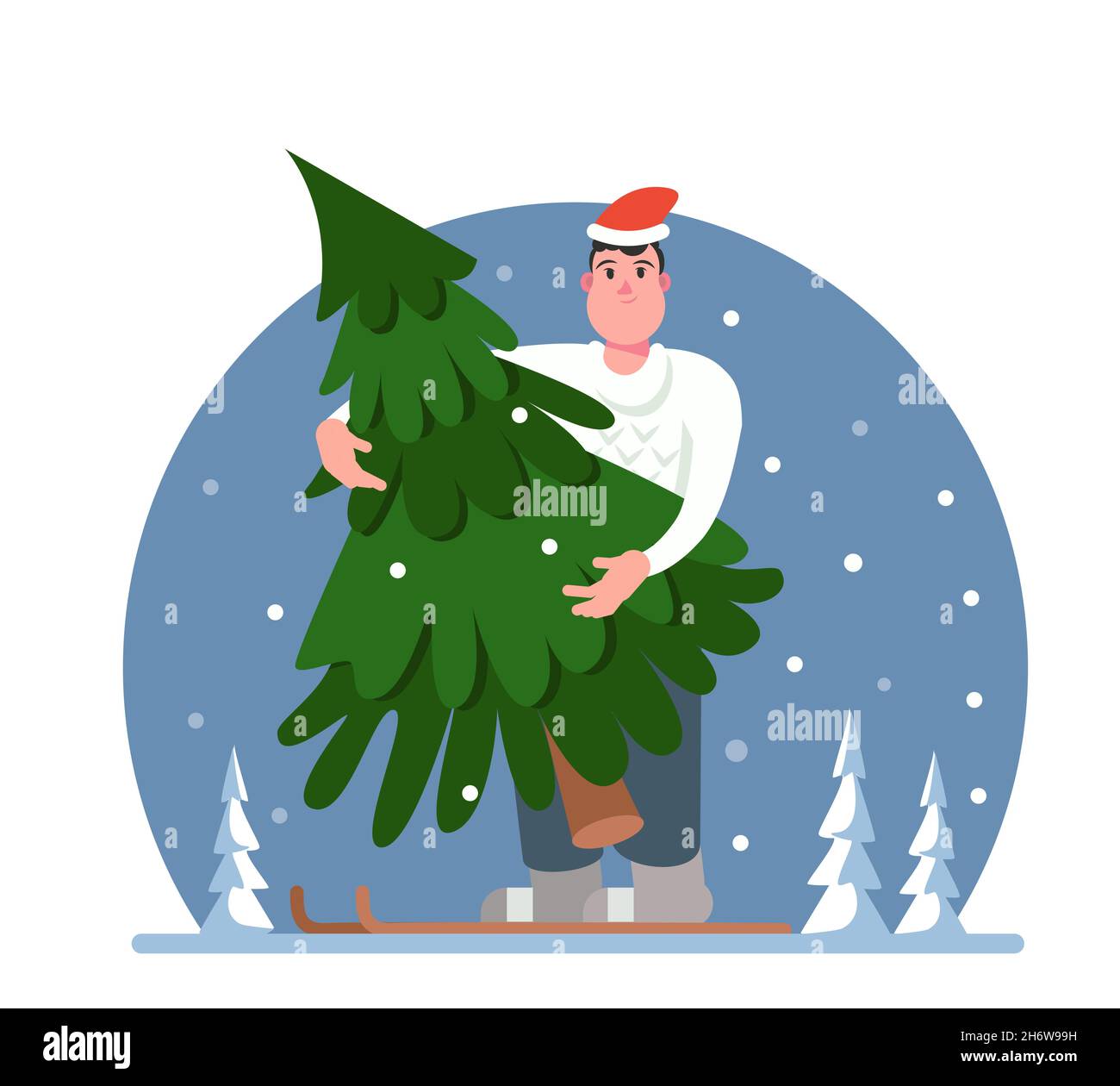 Traditional snow clothes Stock Vector Images - Alamy