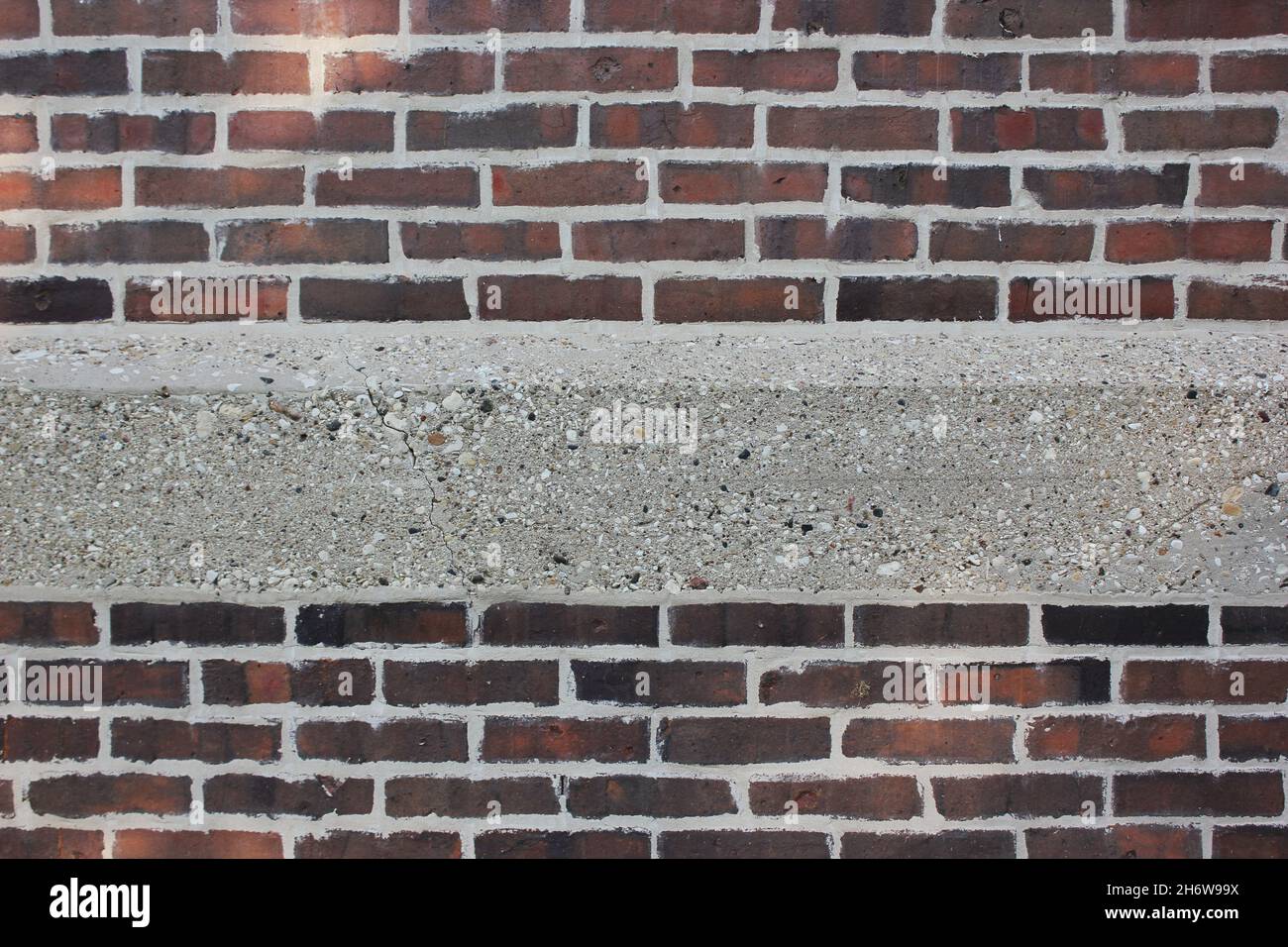 Typical common red brick wall Stock Photo - Alamy