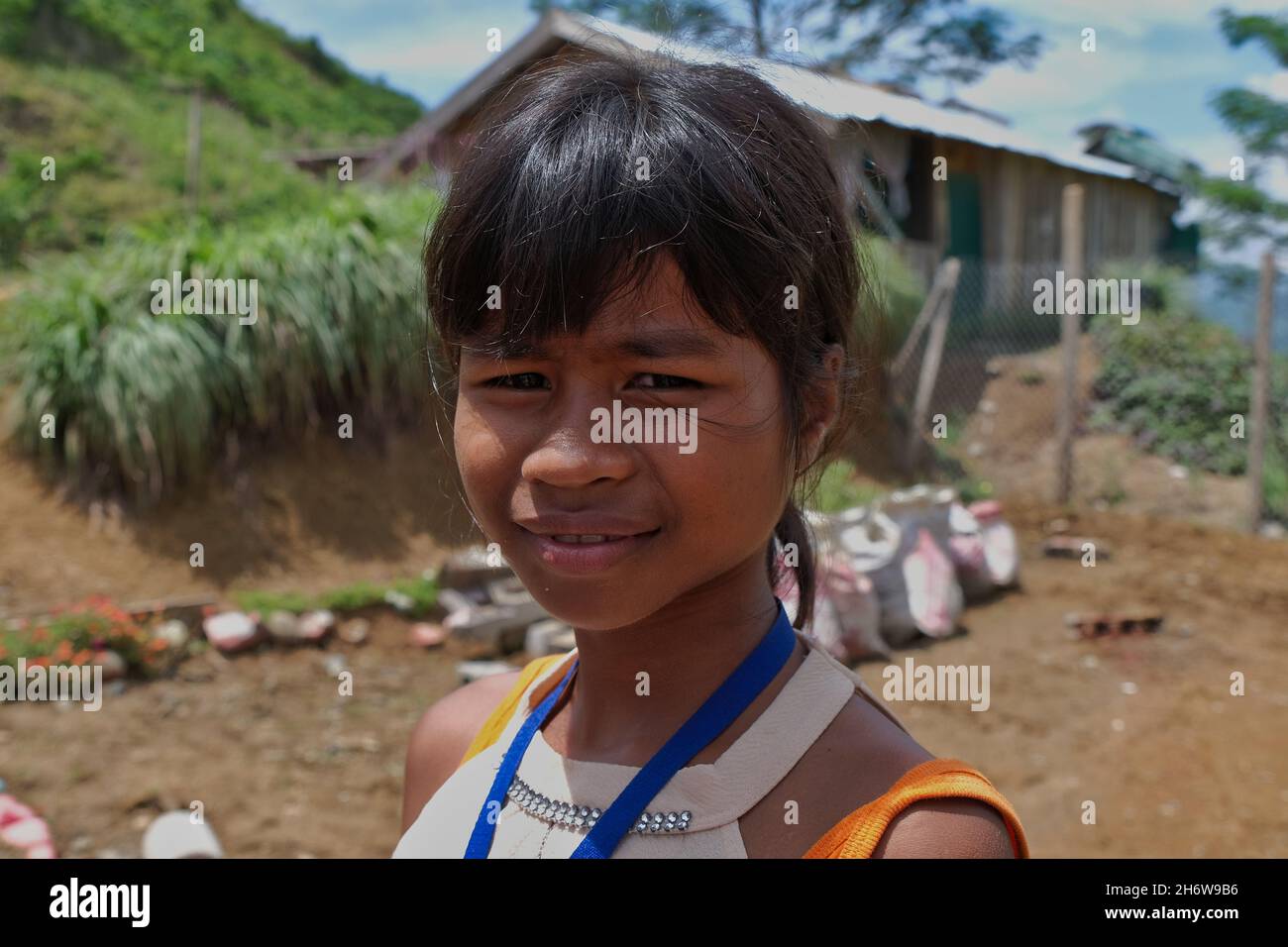 The village is in the middle of the jungle the population is under ...