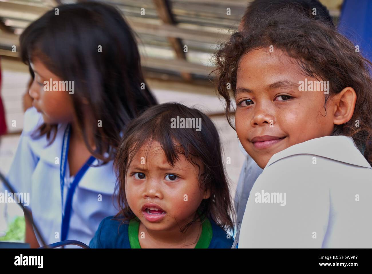 The village is in the middle of the jungle the population is under ...
