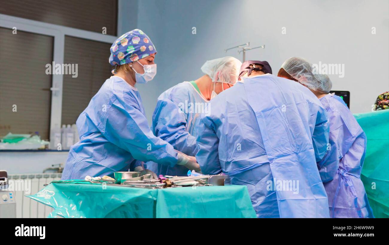 Hospital interior nurses hi-res stock photography and images - Alamy