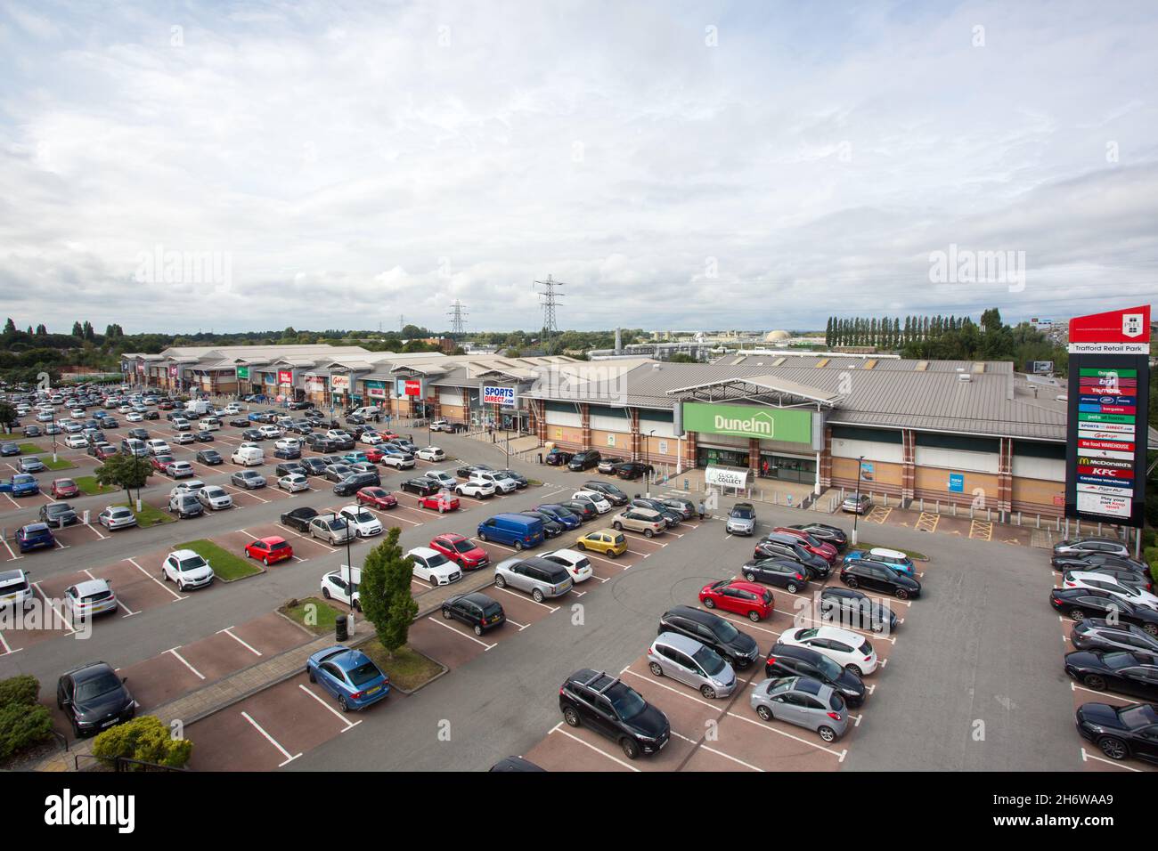 Trafford Retail Park, Manchester, M41 7FN Stock Photo - Alamy