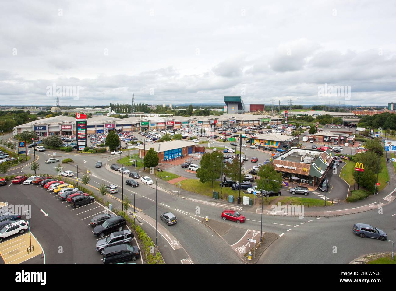 Trafford Retail Park, Manchester, M41 7FN Stock Photo - Alamy