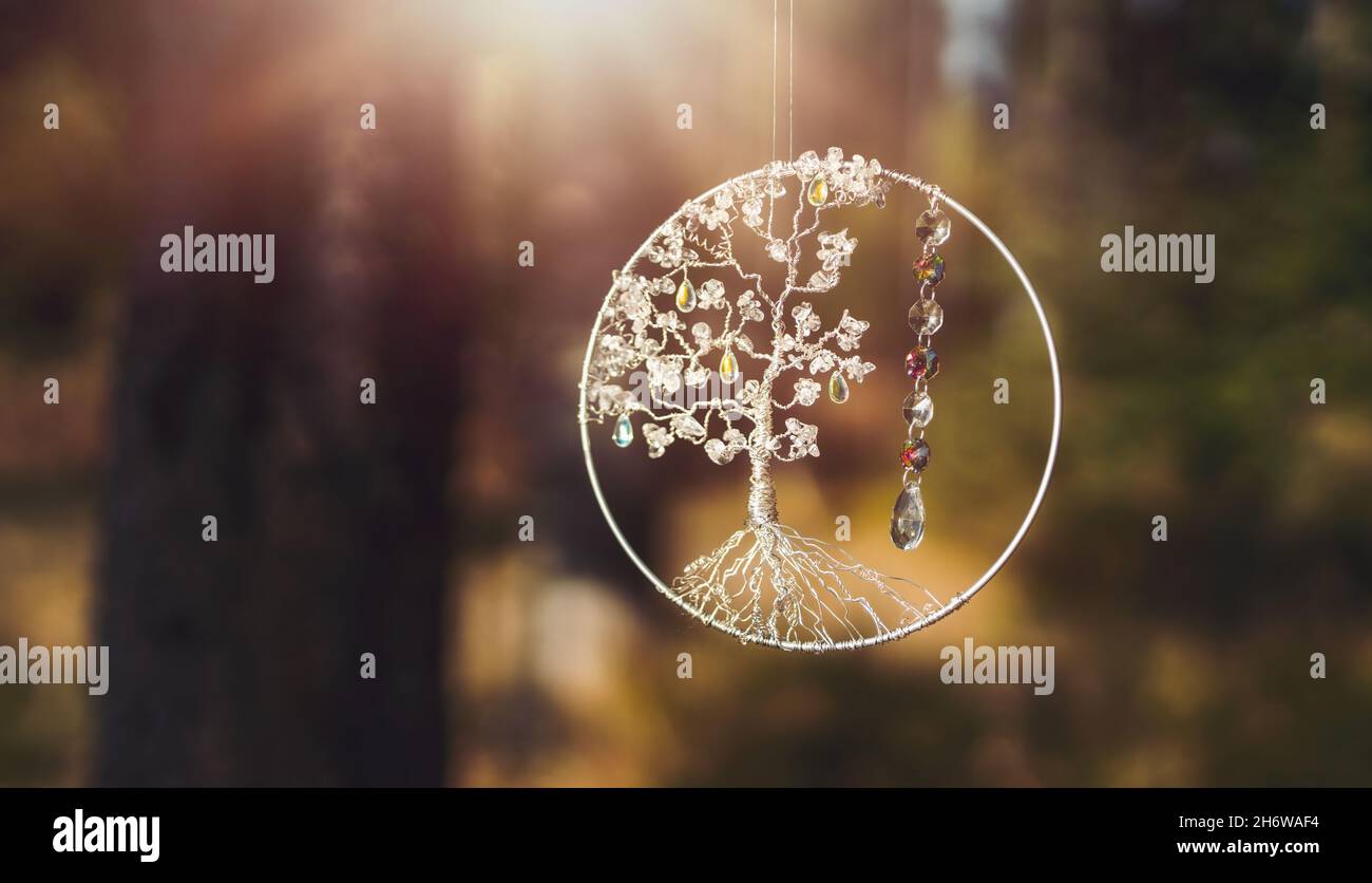 Ornamental flower of life in nature Stock Photo - Alamy
