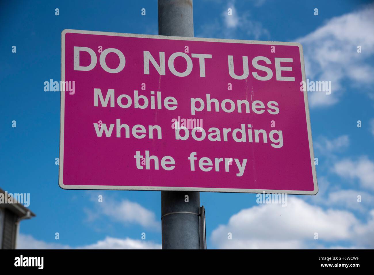 No mobile use poster hi-res stock photography and images - Alamy