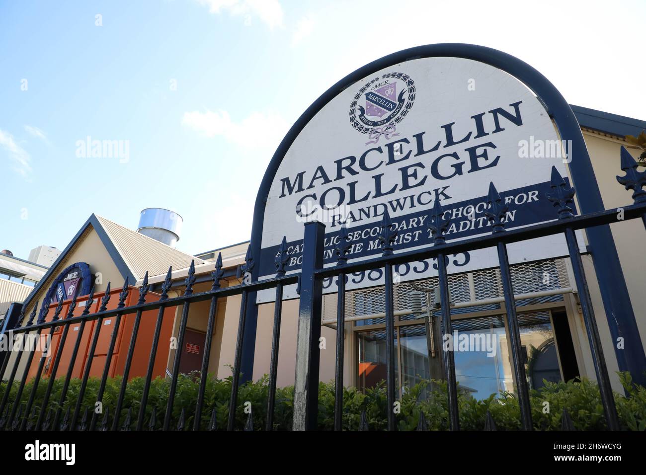 Marcellin College, Avoca Street, Randwick, Sydney, NSW, Australia Stock ...