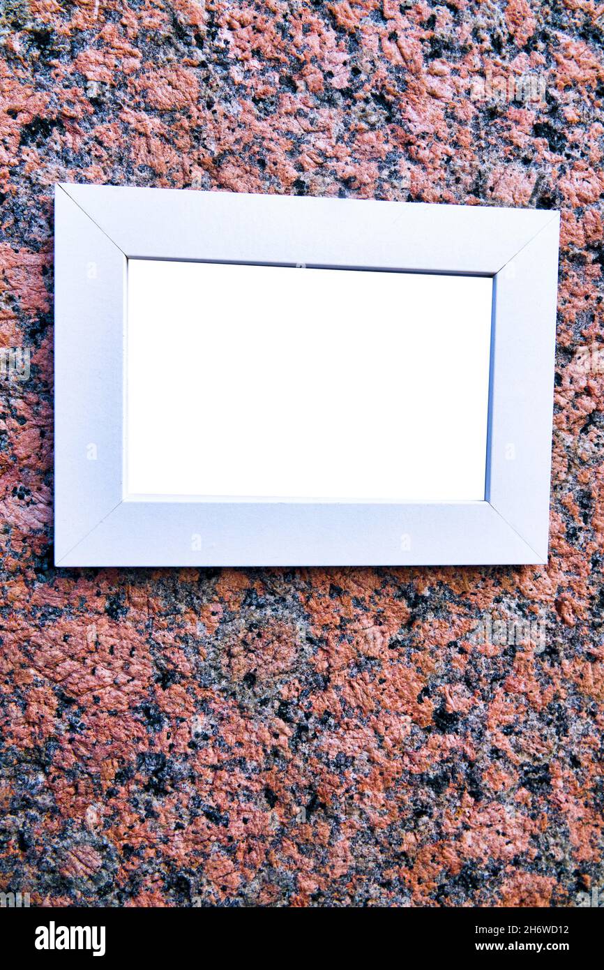 Modernist interior and picture frame, Official Building Design. granite ...